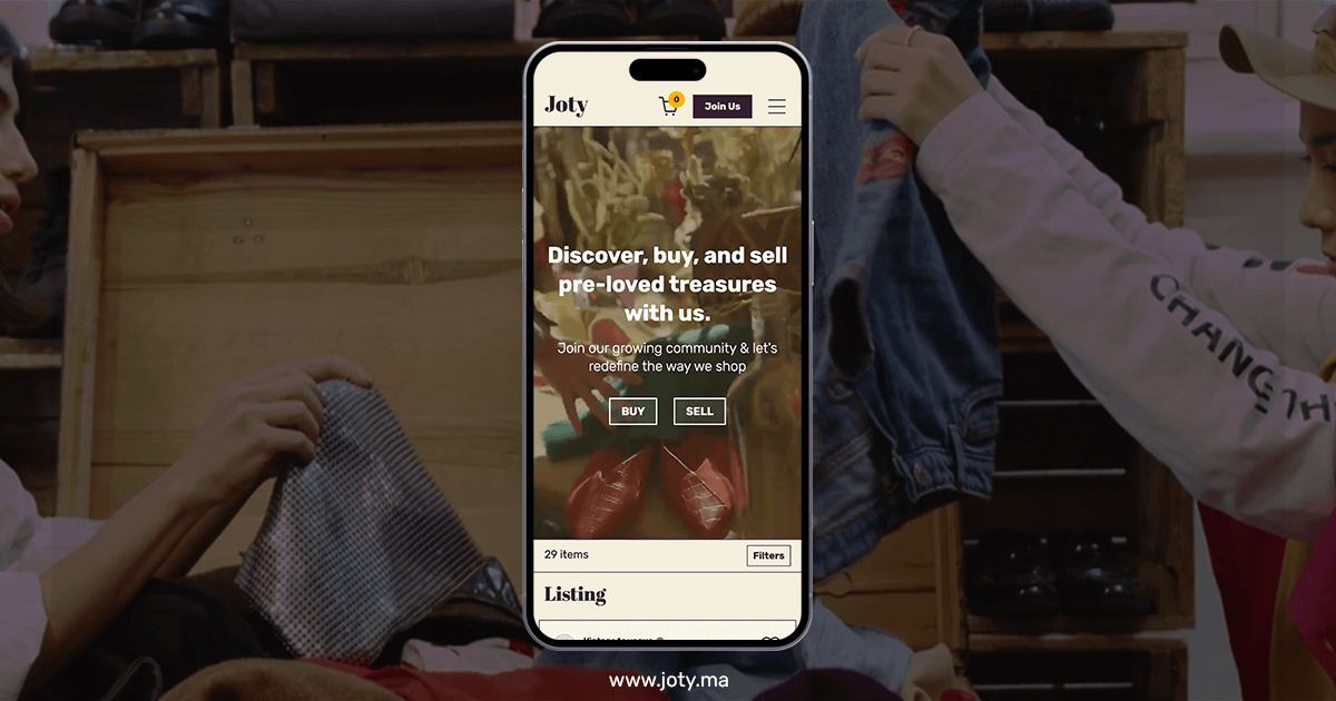 Joty - discover, buy, sell pre-loved fashion